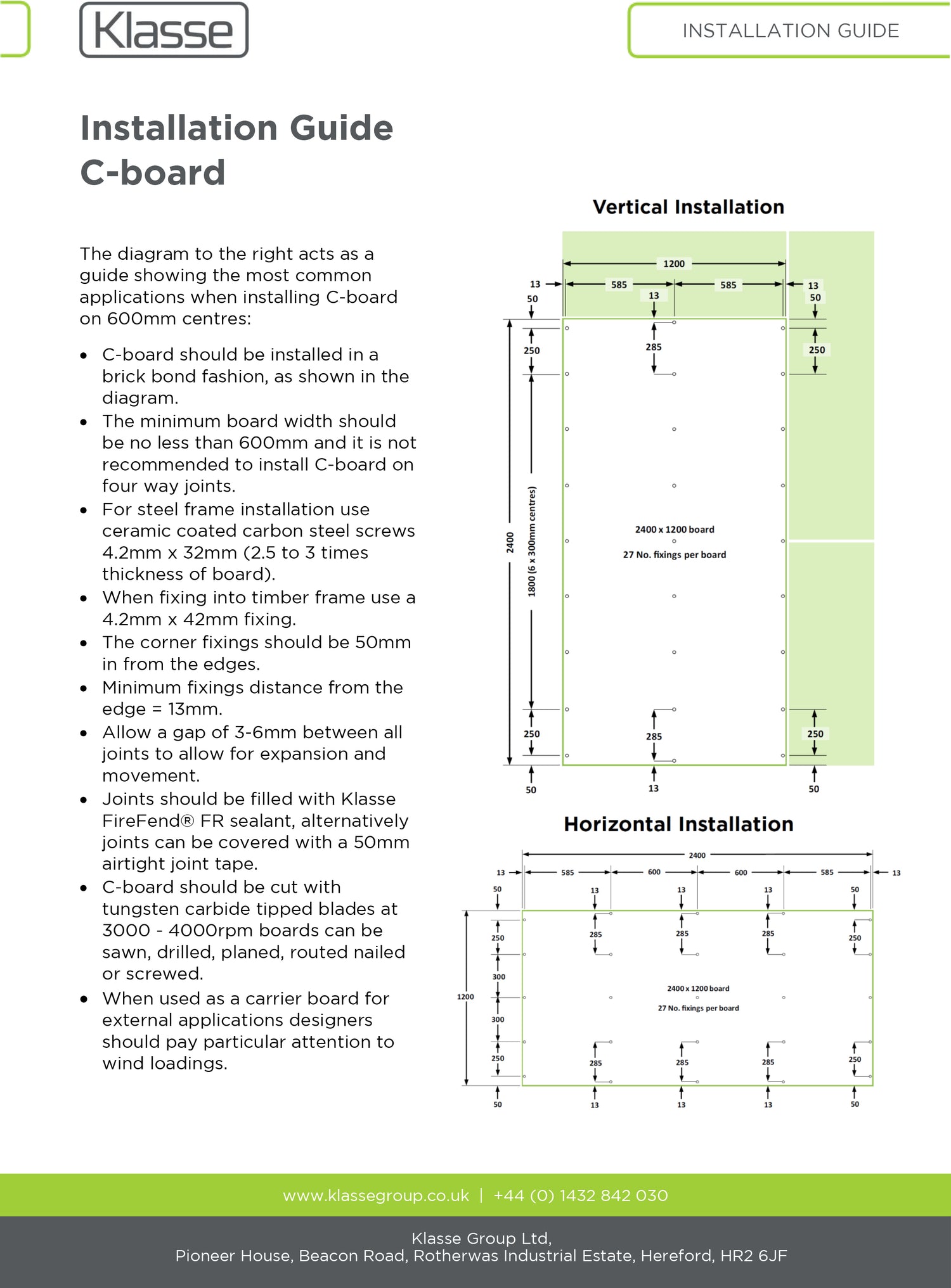Download Centre | Building Envelope, Glazing & Insulation | Klasse: A Safer Future