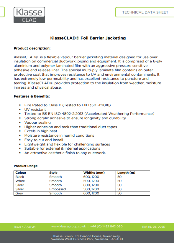 Download Centre | Building Envelope, Glazing & Insulation | Klasse: A Safer Future